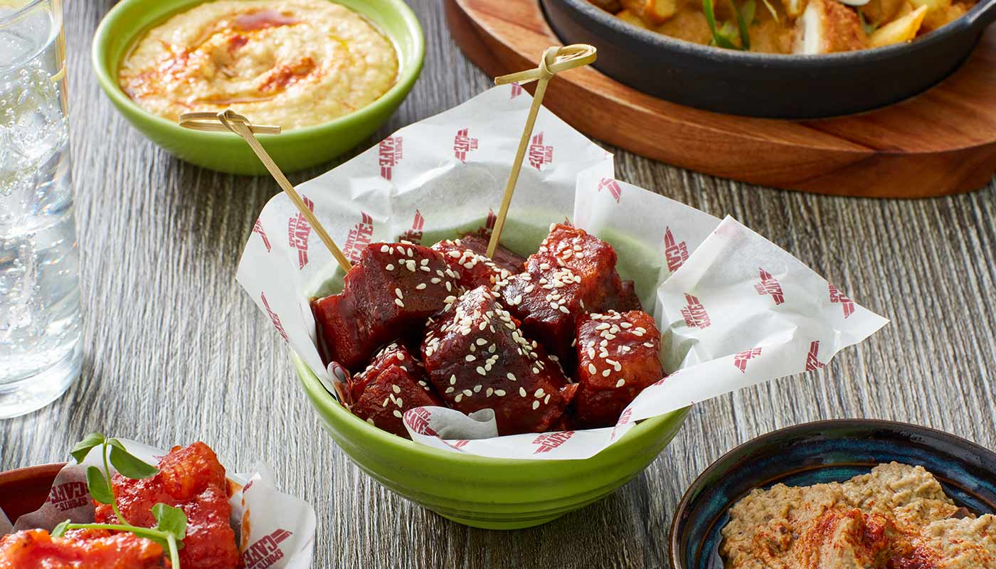 Tantalising new menus at Sports Café and Huck's American Bar and Grill