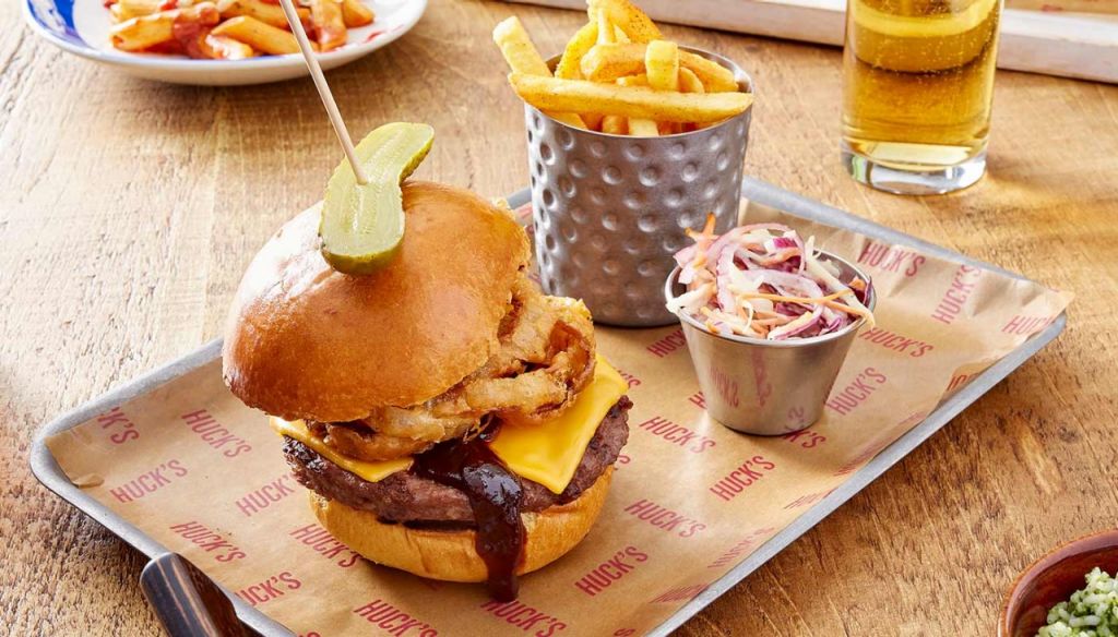 Tantalising new menus at Sports Café and Huck's American Bar and Grill